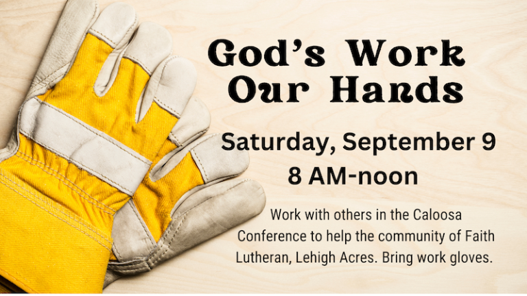 Serving as God's Hands | Christus Victor Lutheran Church, ELCA