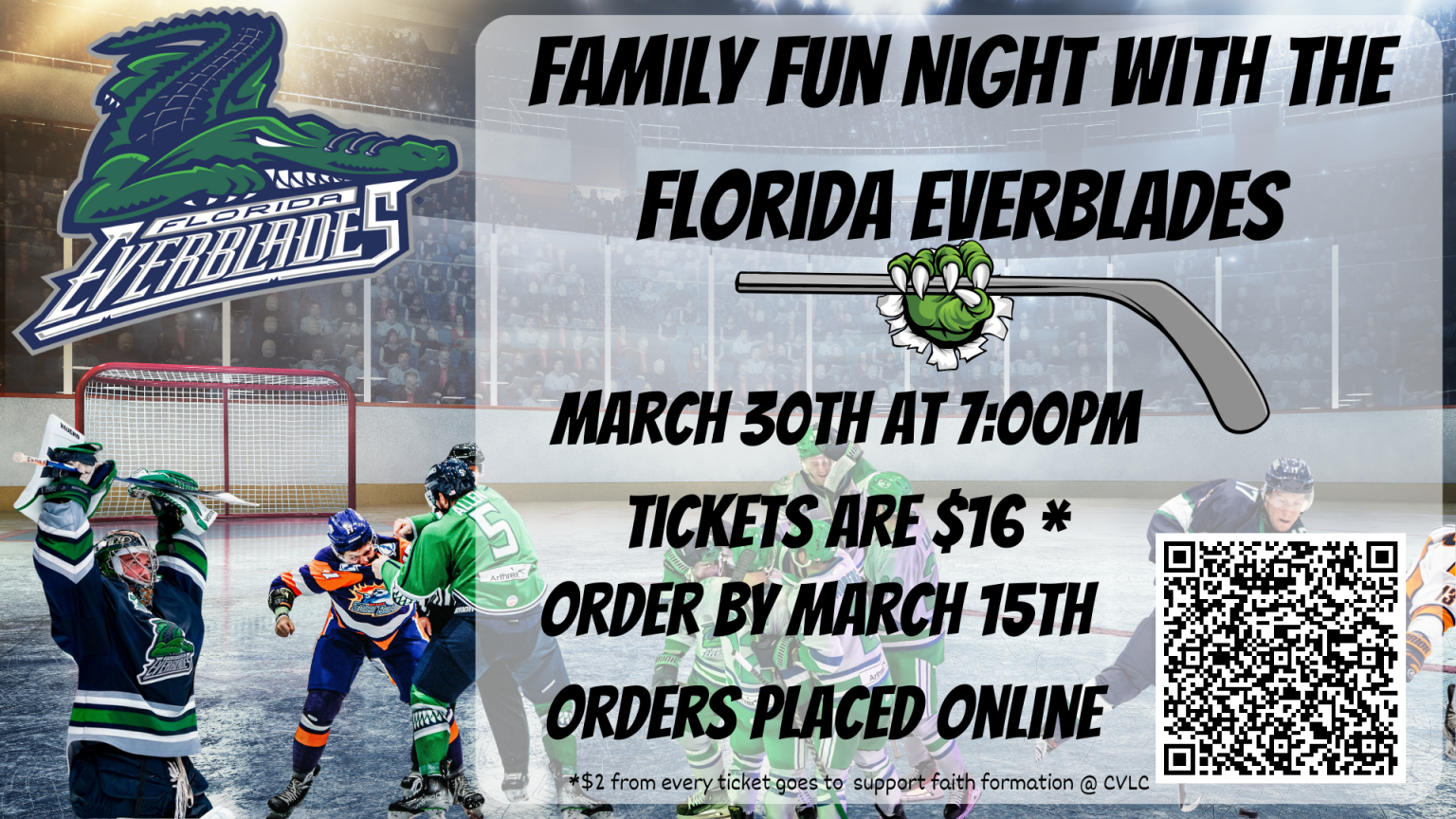 Florida Everblades | Christus Victor Lutheran Church, ELCA